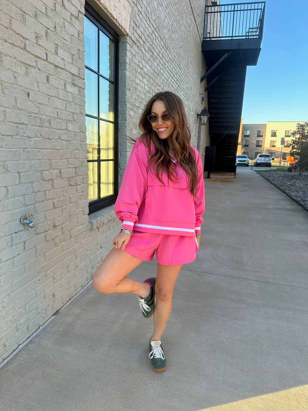 LaBiz | The Varsity Set Bubblegum Pink – Stella Ivy Boutique