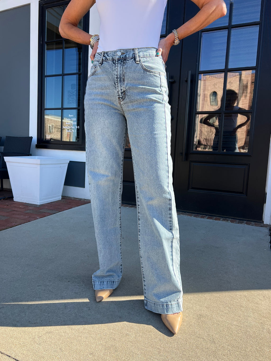 Habitual | Color Block Jean – Stella Ivy Boutique